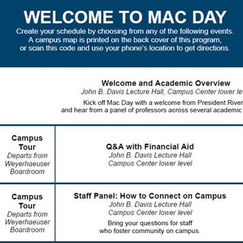 MAC DAY at Macalester