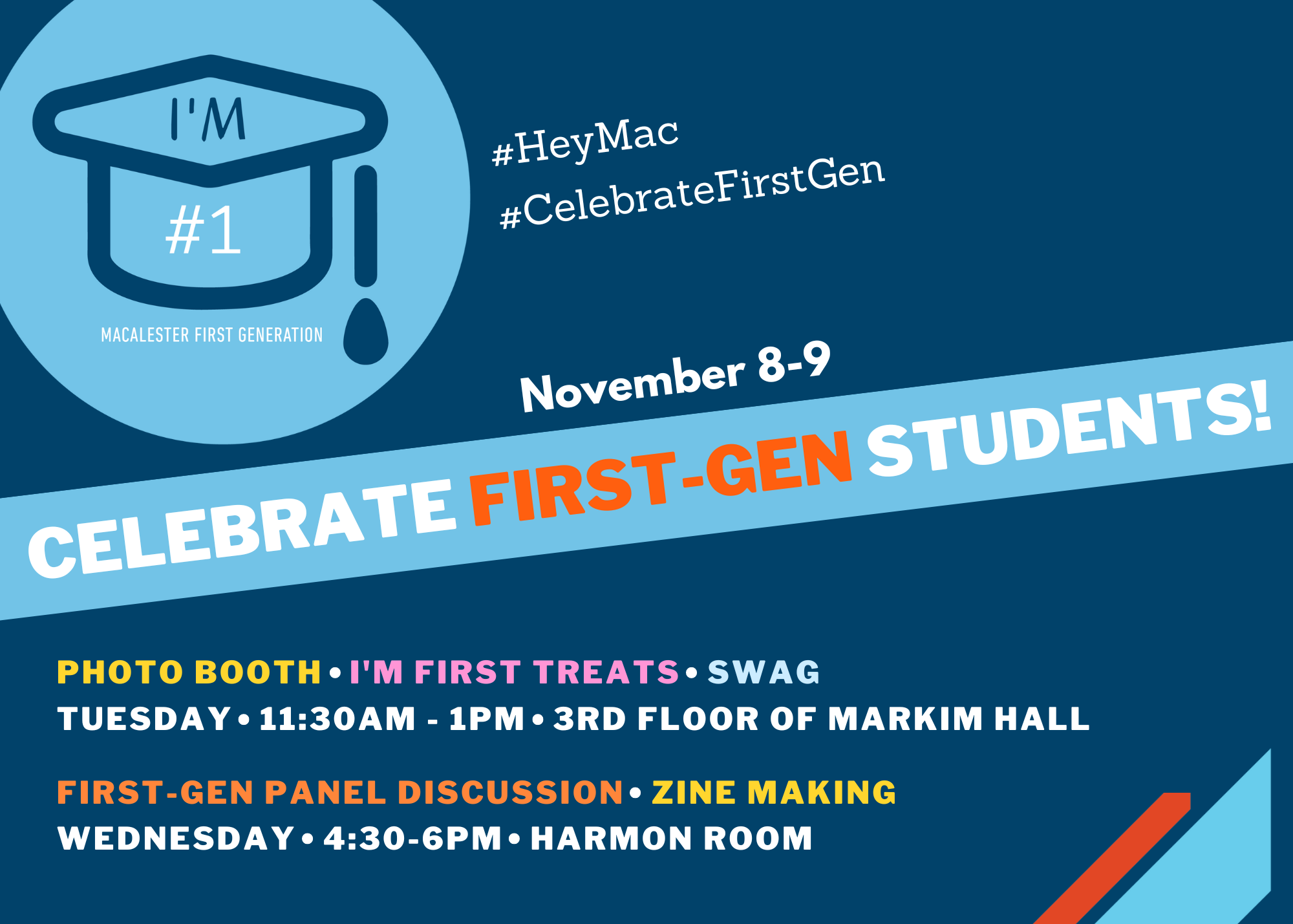 I’m First! - Community Engagement Center - Macalester College