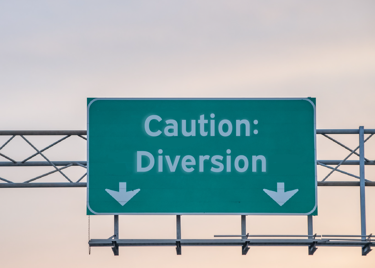 Caution: Diversion - Law Warschaw Gallery - Macalester College