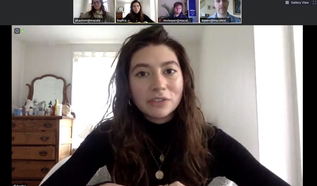 An Honorable Undertaking: Spring 2020 English Honors Projects - The Words - Macalester College