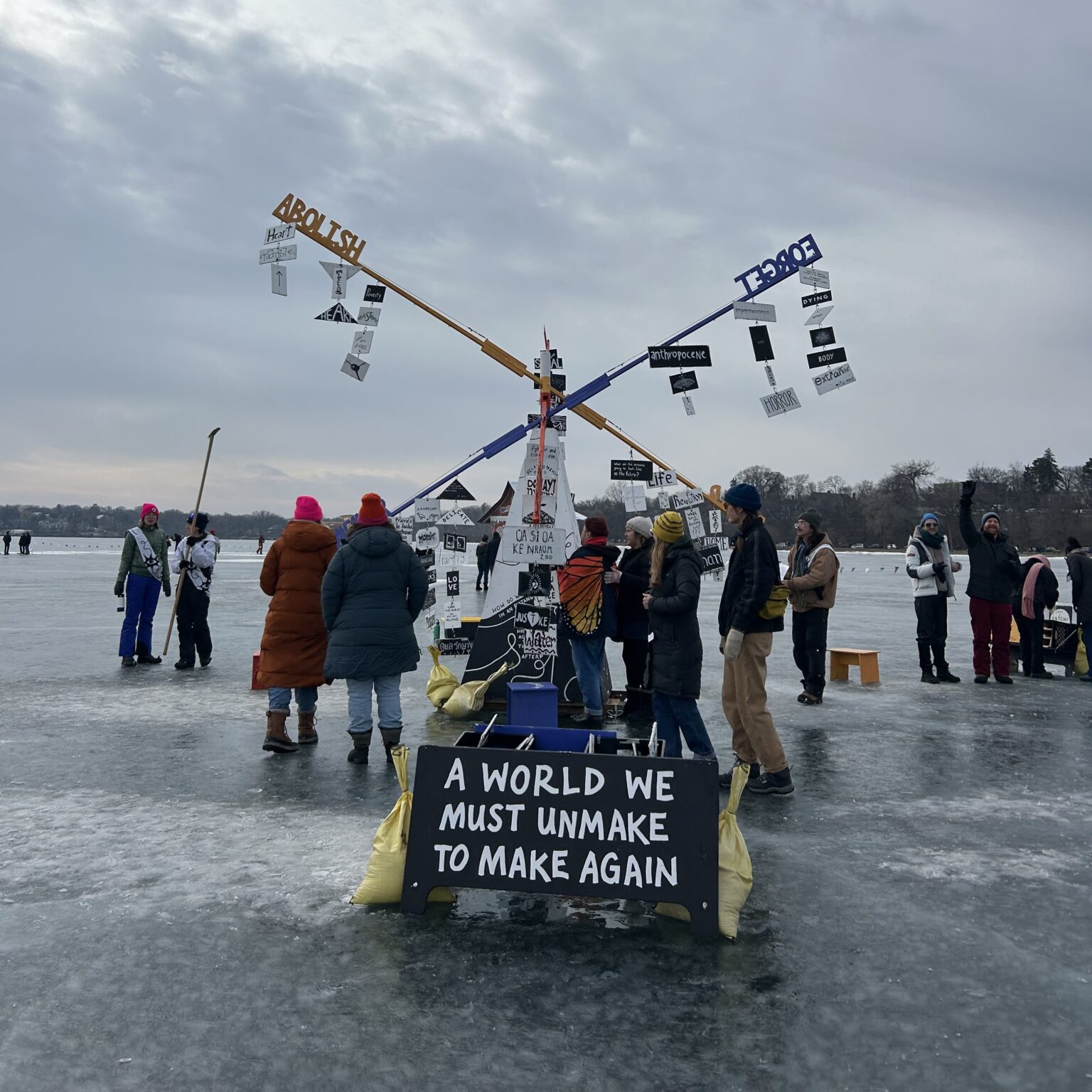 Minnesota in wintertime: Art Shanty Projects - The Words - Macalester ...